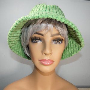 Accessories | Soft Stylish Corduroy Style Velour Sage Green Bucket ...